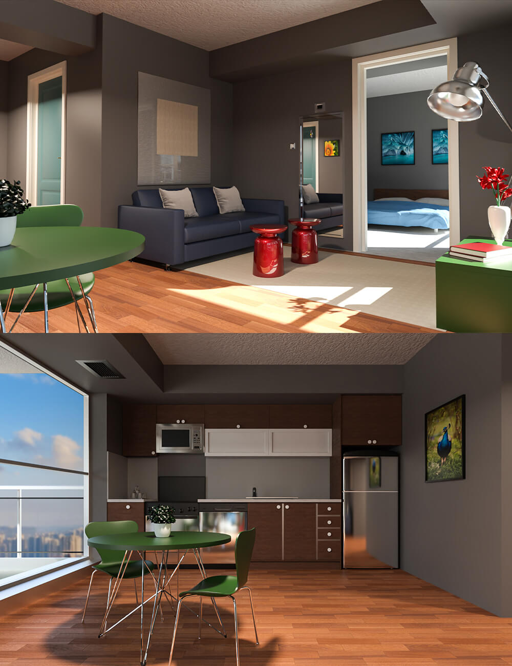 Clacy's Condominium - Daz Content by clacydarch