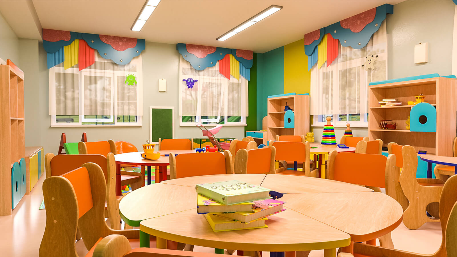 Daycare Room - Daz Content by clacydarch