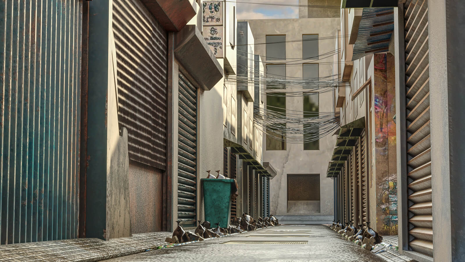 Dirty Japan Street - Daz Content by clacydarch