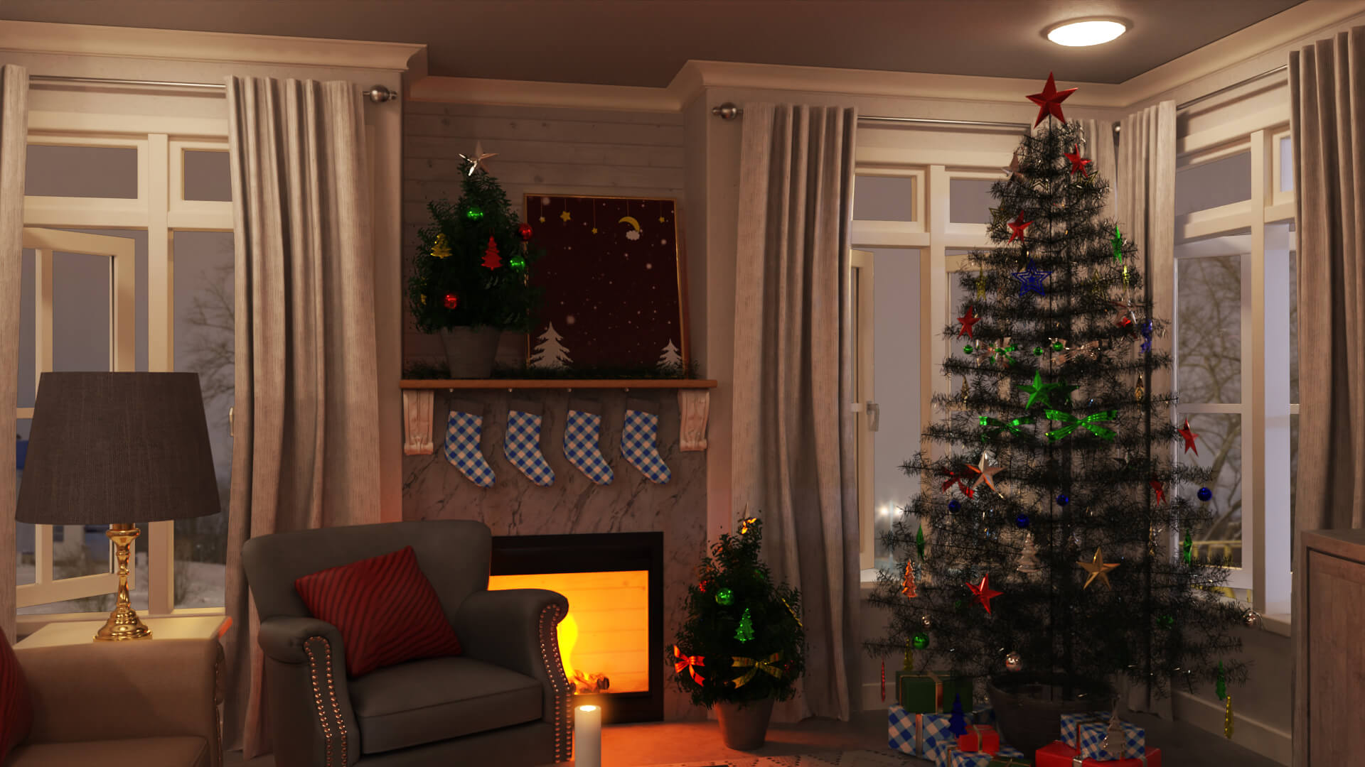 Clacy's Eve House - Daz Content by clacydarch