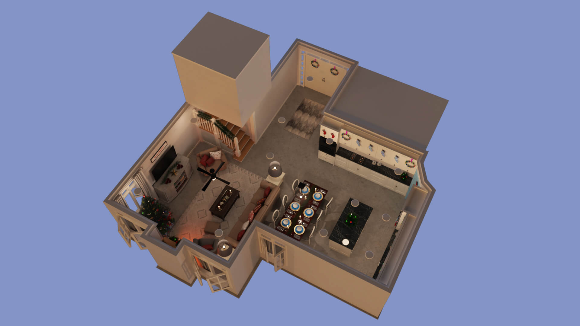 Clacy's Eve House - Daz Content by clacydarch