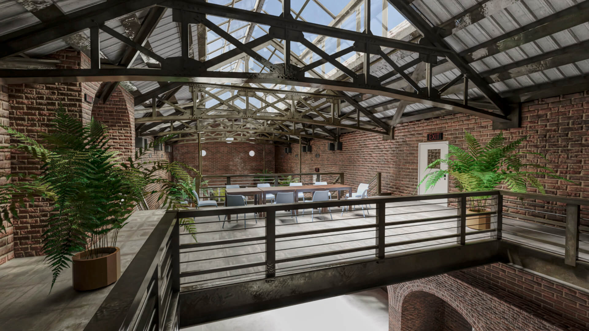 Brooklyn Warehouse 3D Render, Digital Art by clacydarch