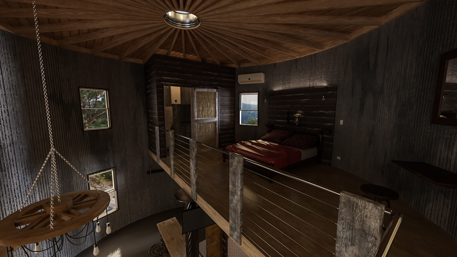 Clacy's Yurt House 3D Render | RenderHub Gallery