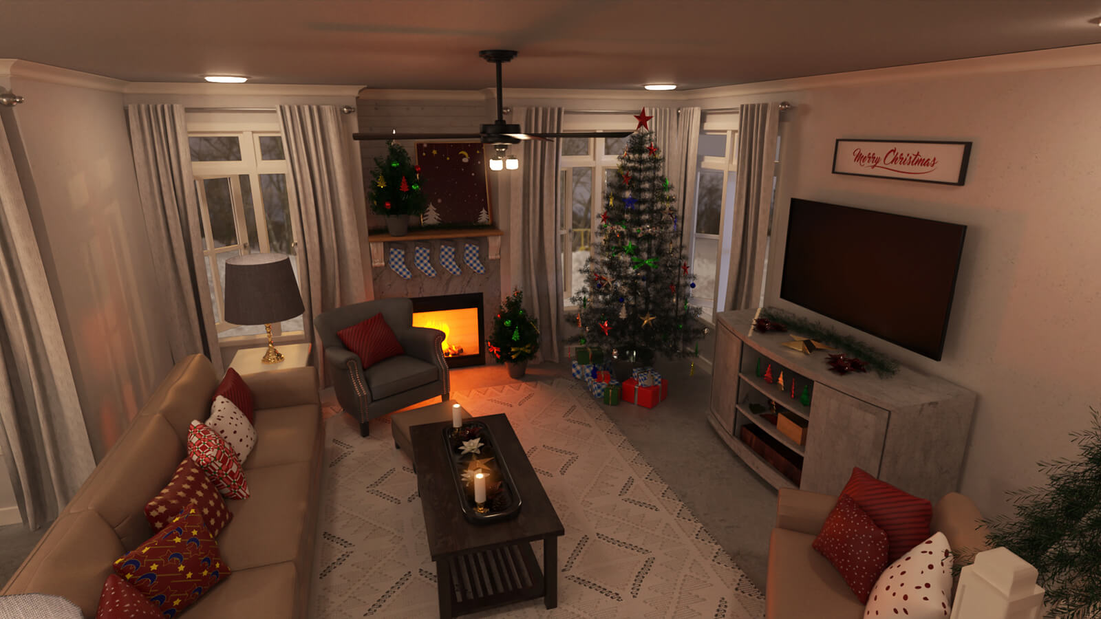 Eve House 3D Render, Digital Art by clacydarch