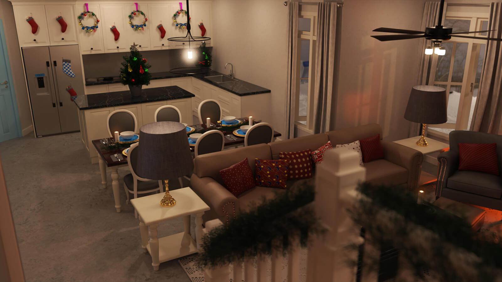 Eve House 3D Render | RenderHub Gallery