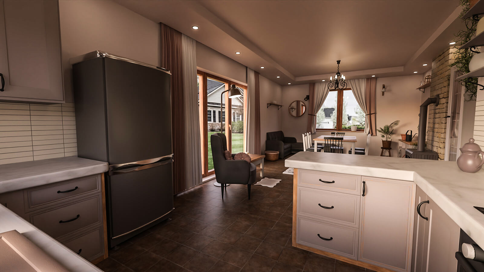 Kuredu House 3D Render | RenderHub Gallery