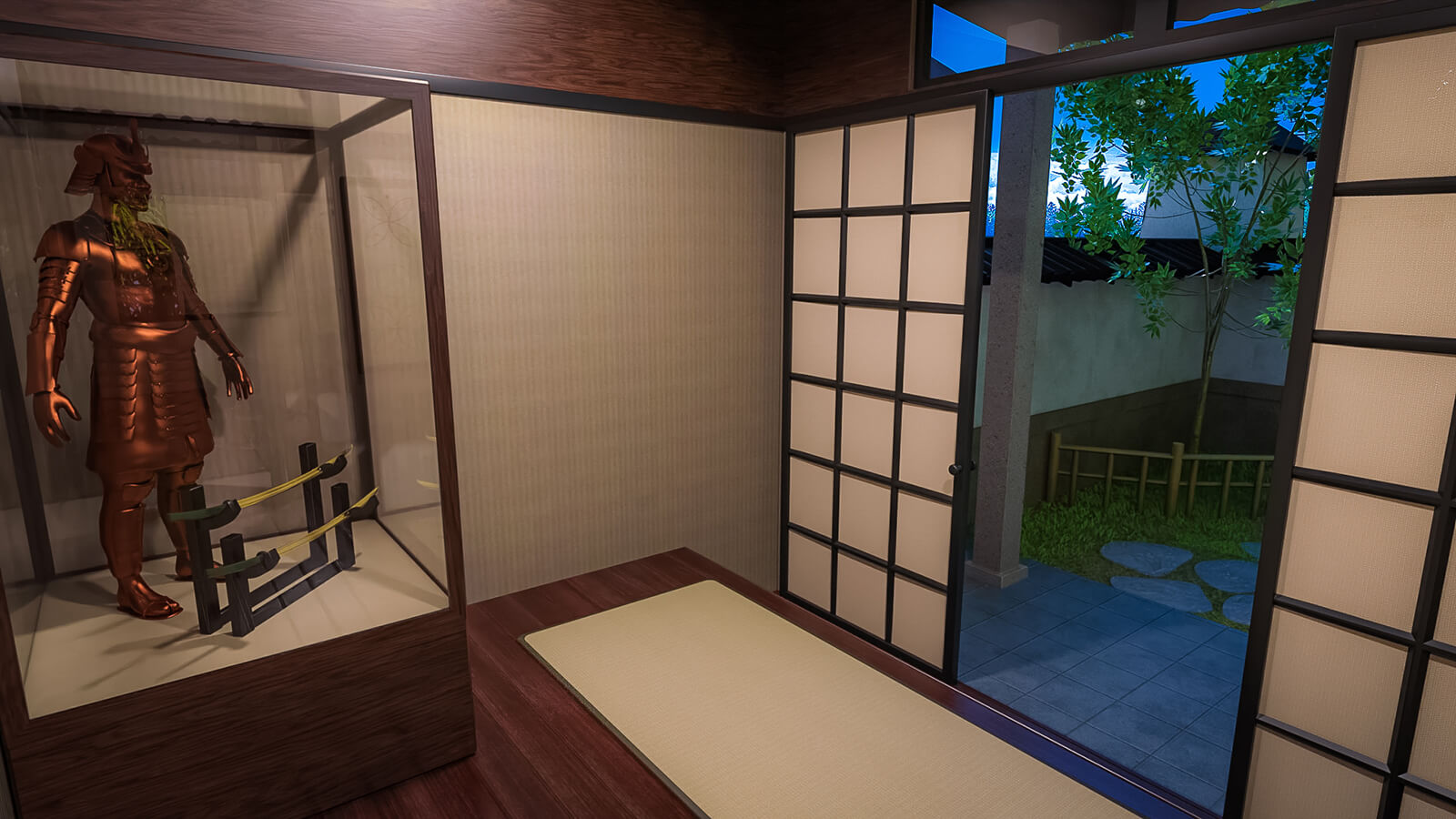 Samurai's House 3D Render, Digital Art by clacydarch