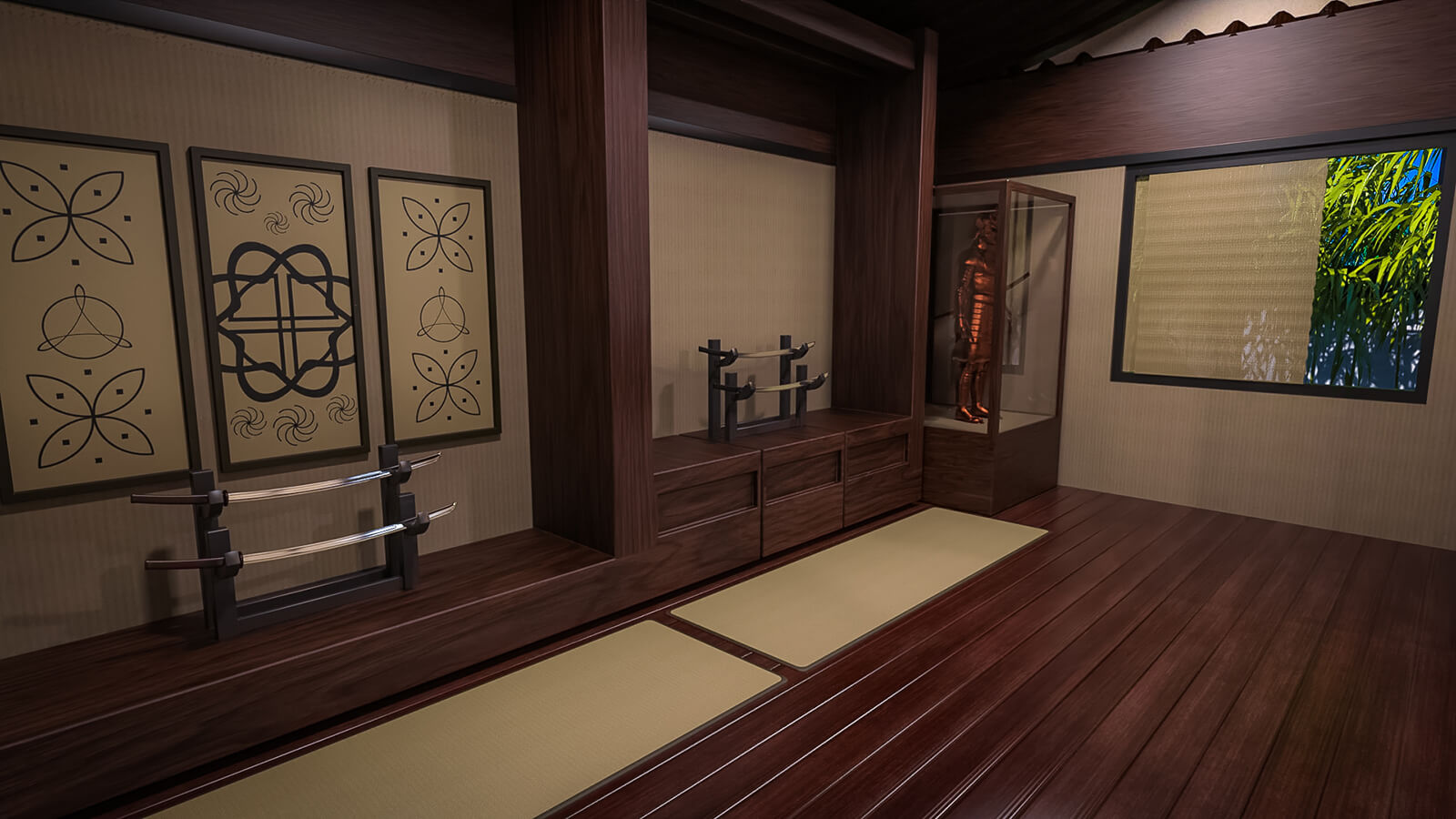 Samurai's House 3D Render | RenderHub Gallery