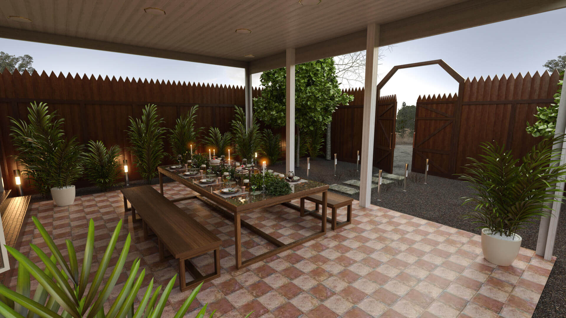 St. Patrick's Dinner 3D Render, Digital Art by clacydarch