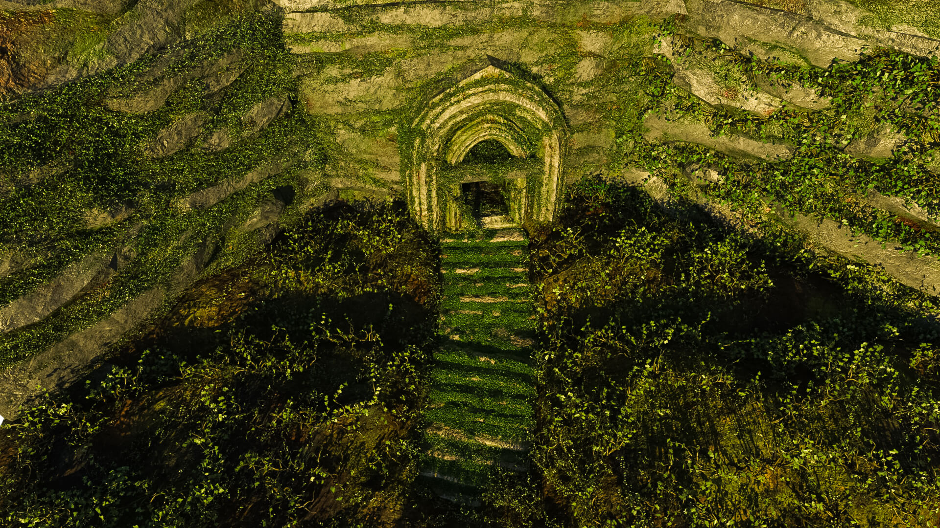 Mysterious Ancient Gate - Daz Content by clacydarch