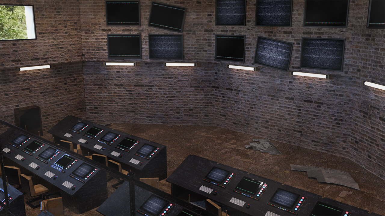 Old Command Center - Daz Content by clacydarch