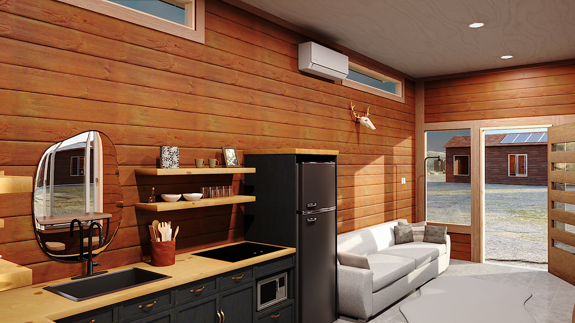 Privacy Peak Cabin - Daz Content by clacydarch