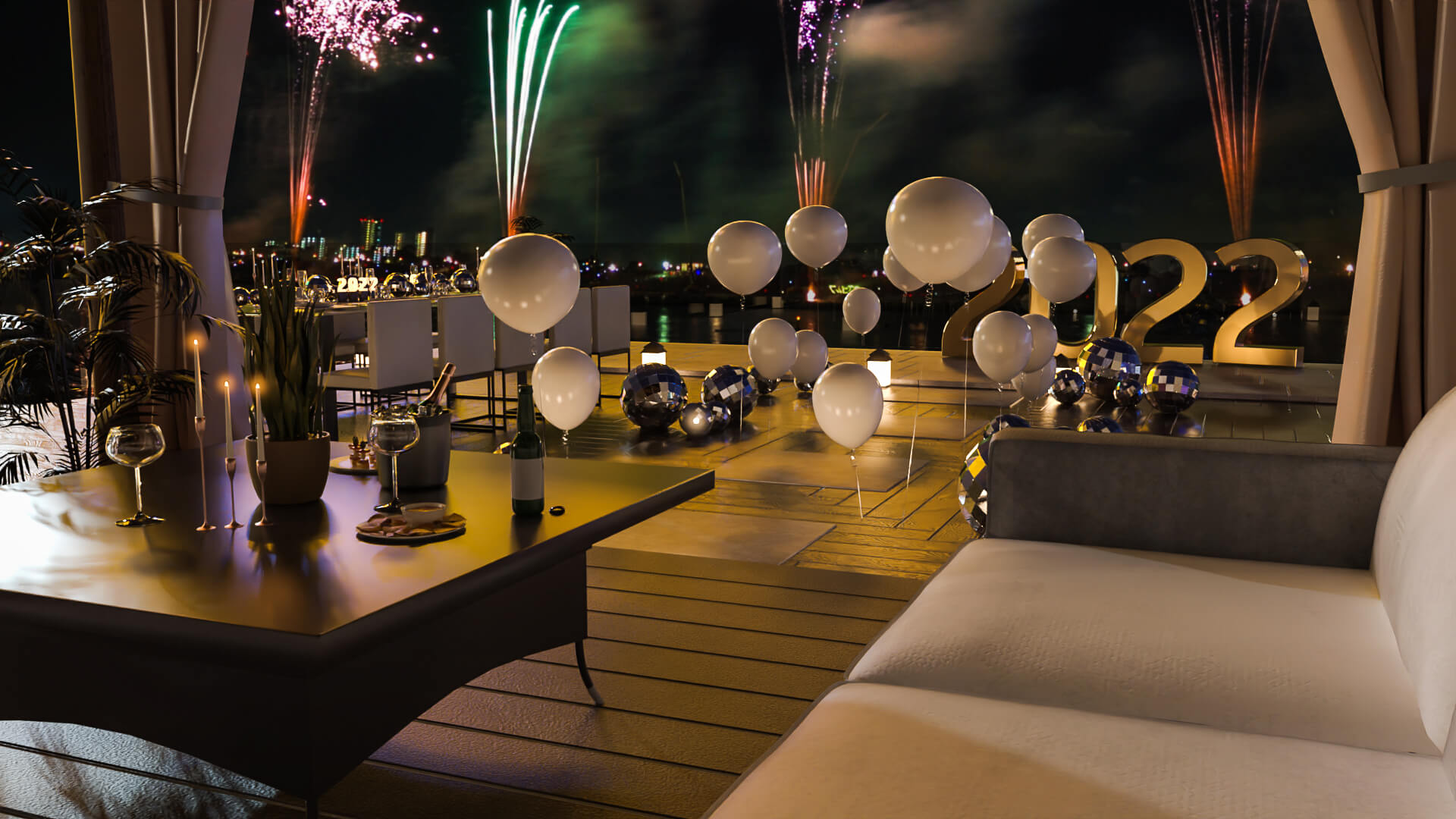 Roof Deck Eve - Daz Content by clacydarch