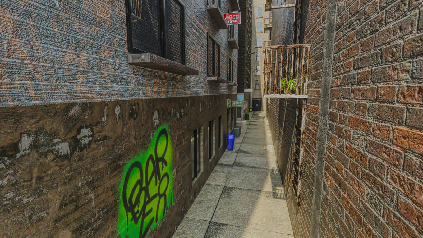 Simple Street Way - Daz Content by clacydarch