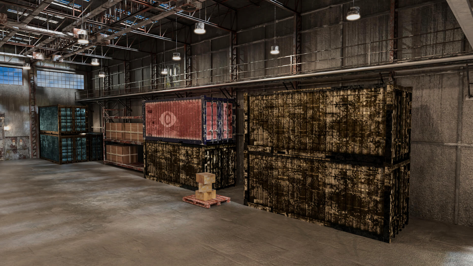 West Warehouse - Daz Content by clacydarch