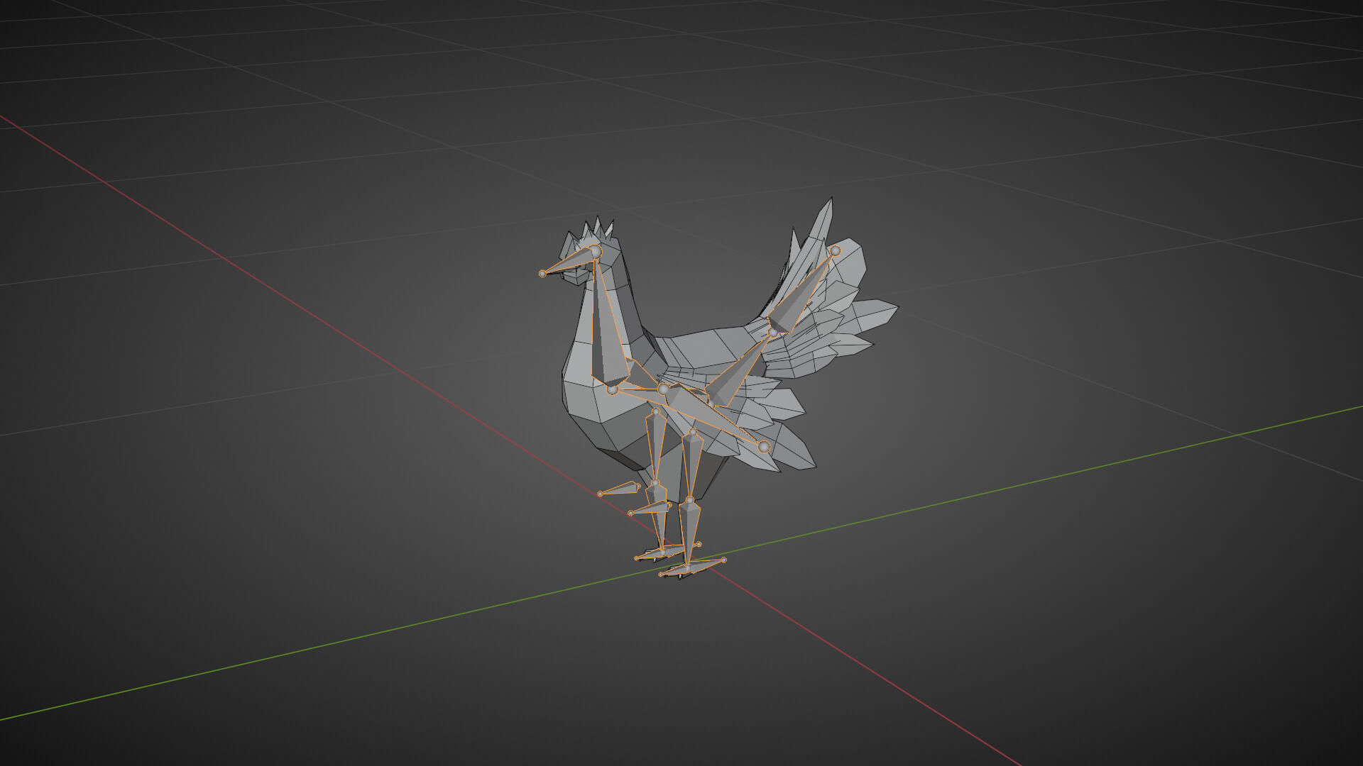 Chicken - Free 3D Model by ClarkSmyth