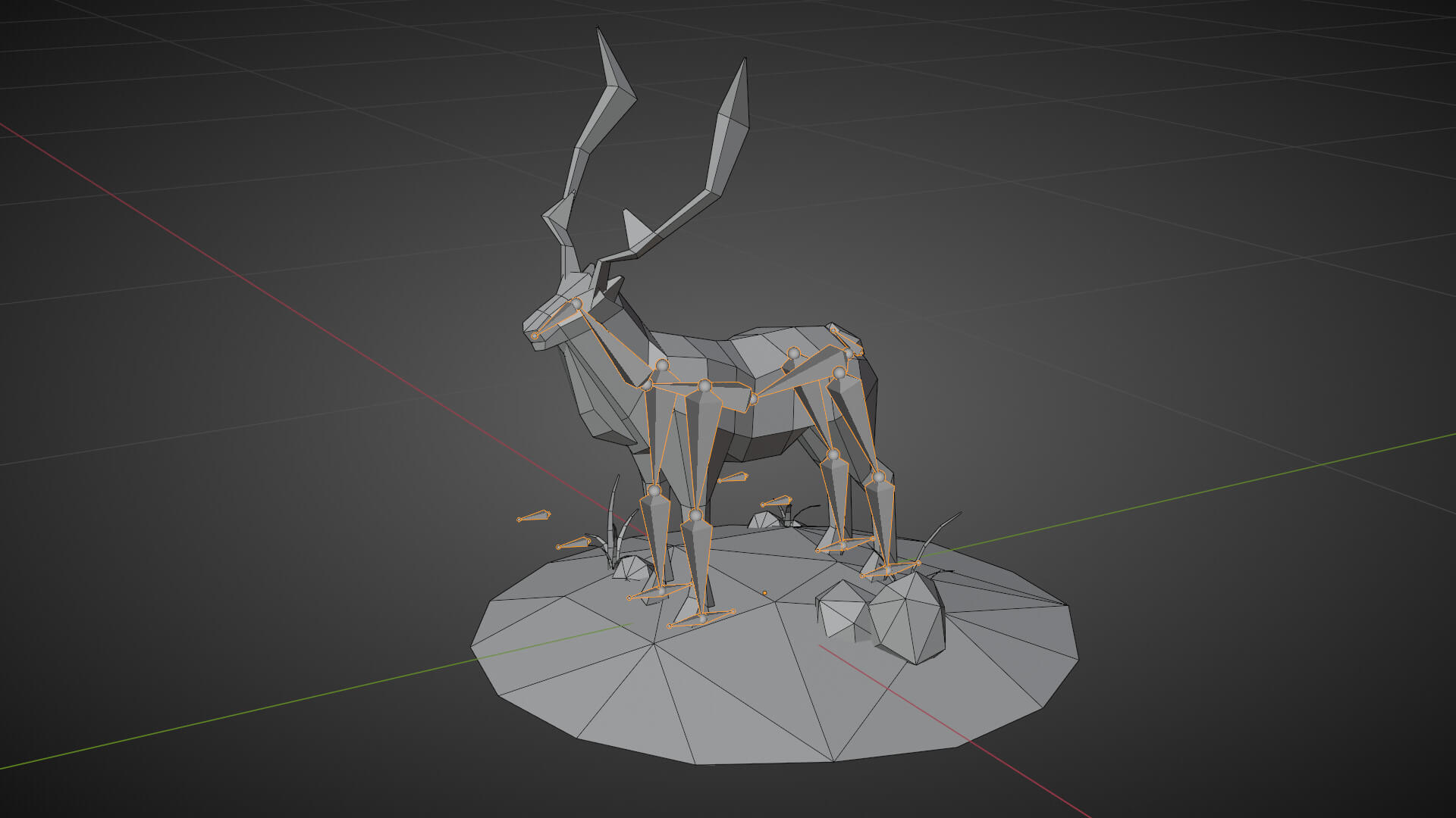 Elk - Free 3D Model by ClarkSmyth