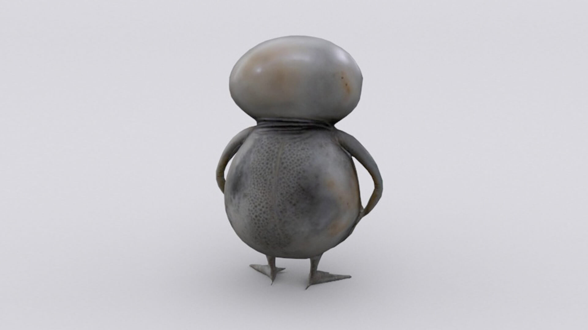Baby Alien Fat - 3D Model by Cleveyus
