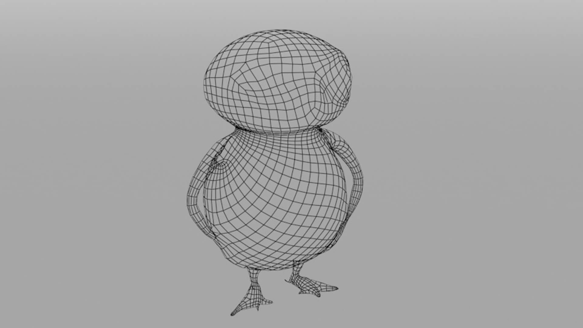 Baby Alien Fat - 3D Model by Cleveyus