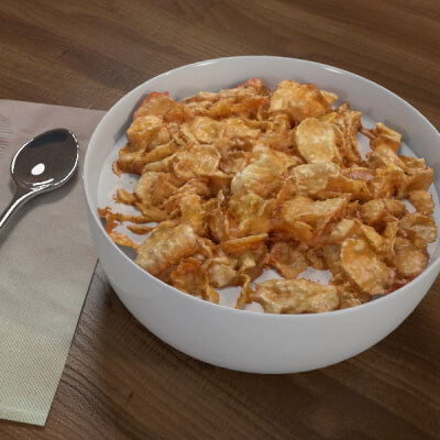 Cereal Flakes - 3D Model by Cleveyus