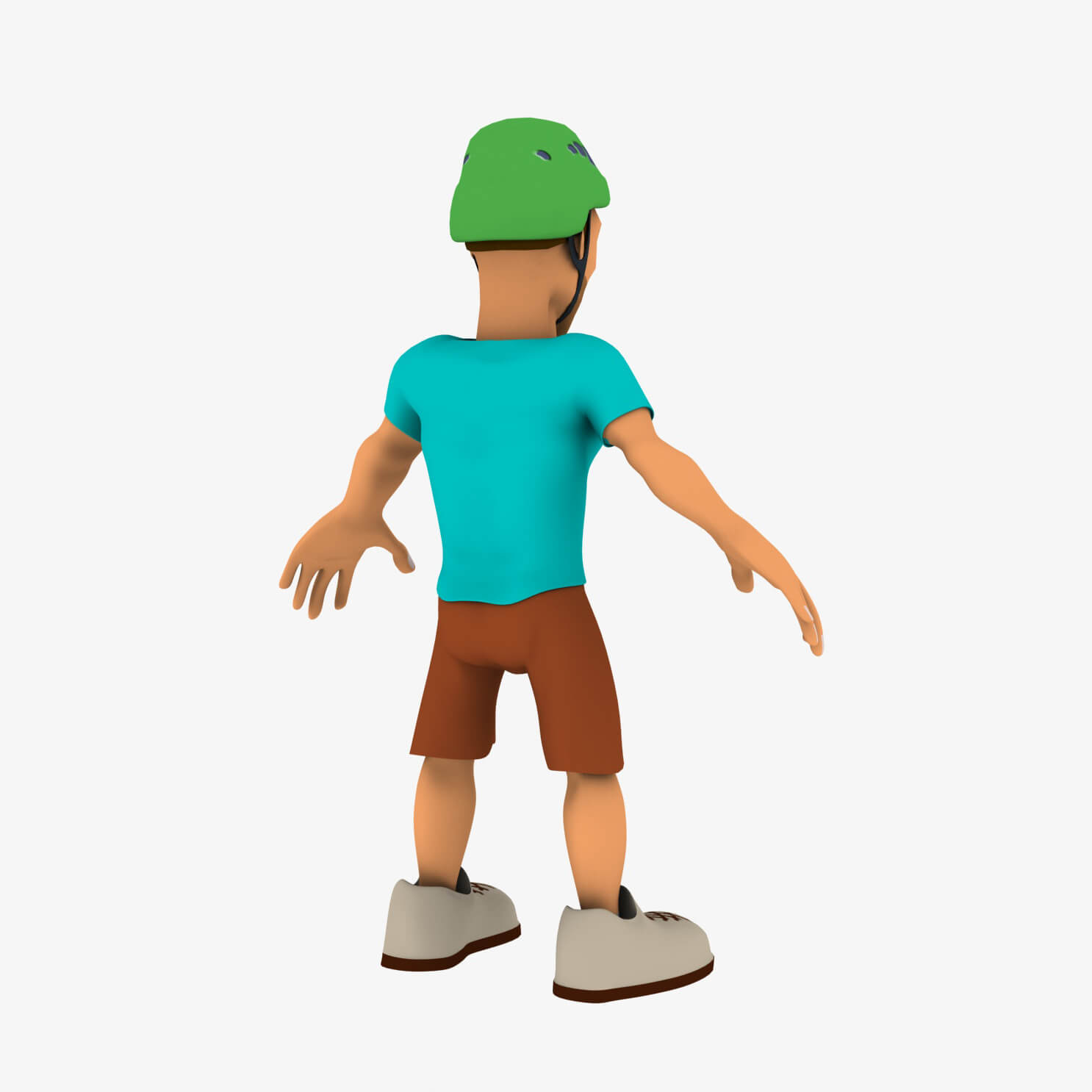 Character Sport - Low Poly 3D Model by Cleveyus