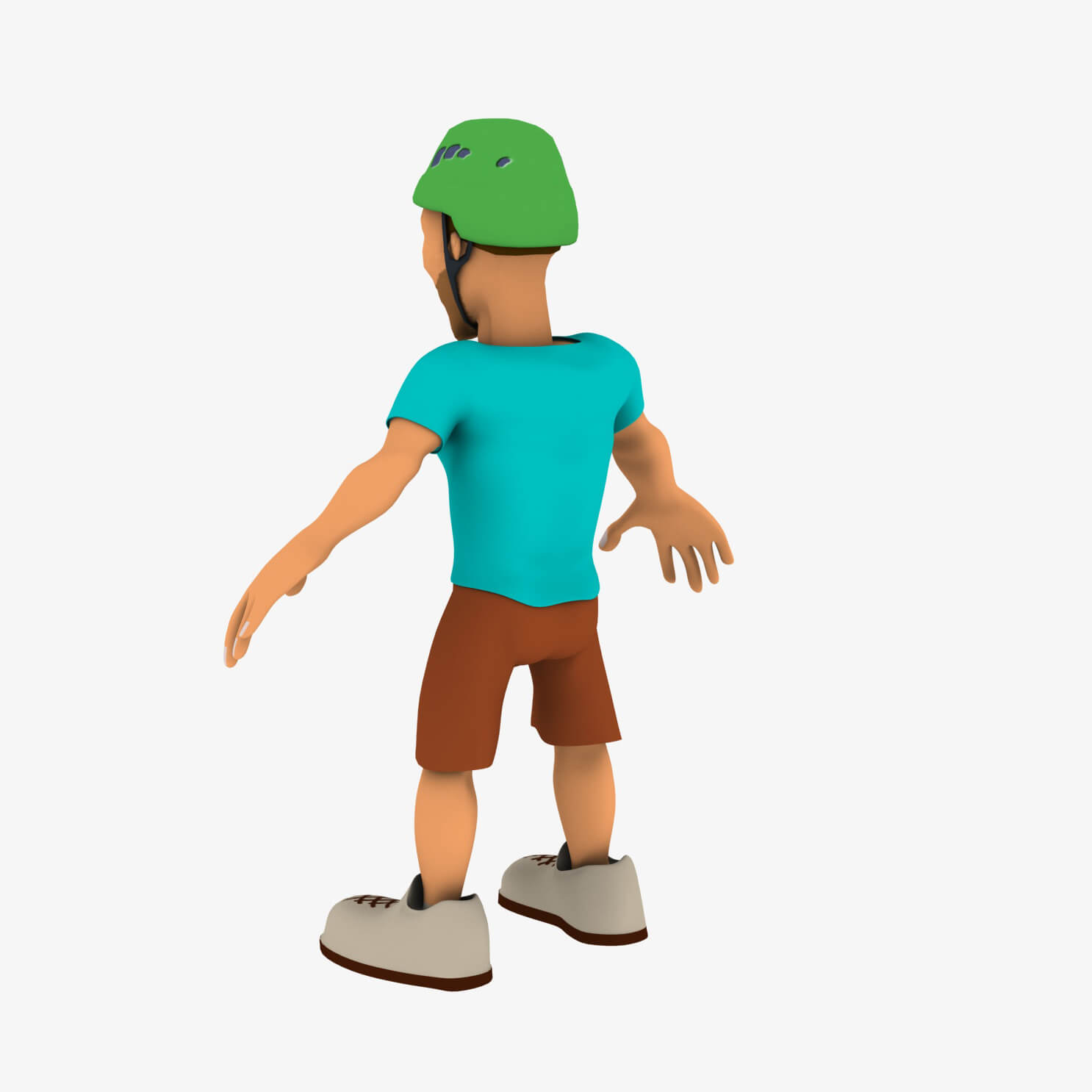 Character Sport - Low Poly 3D Model by Cleveyus