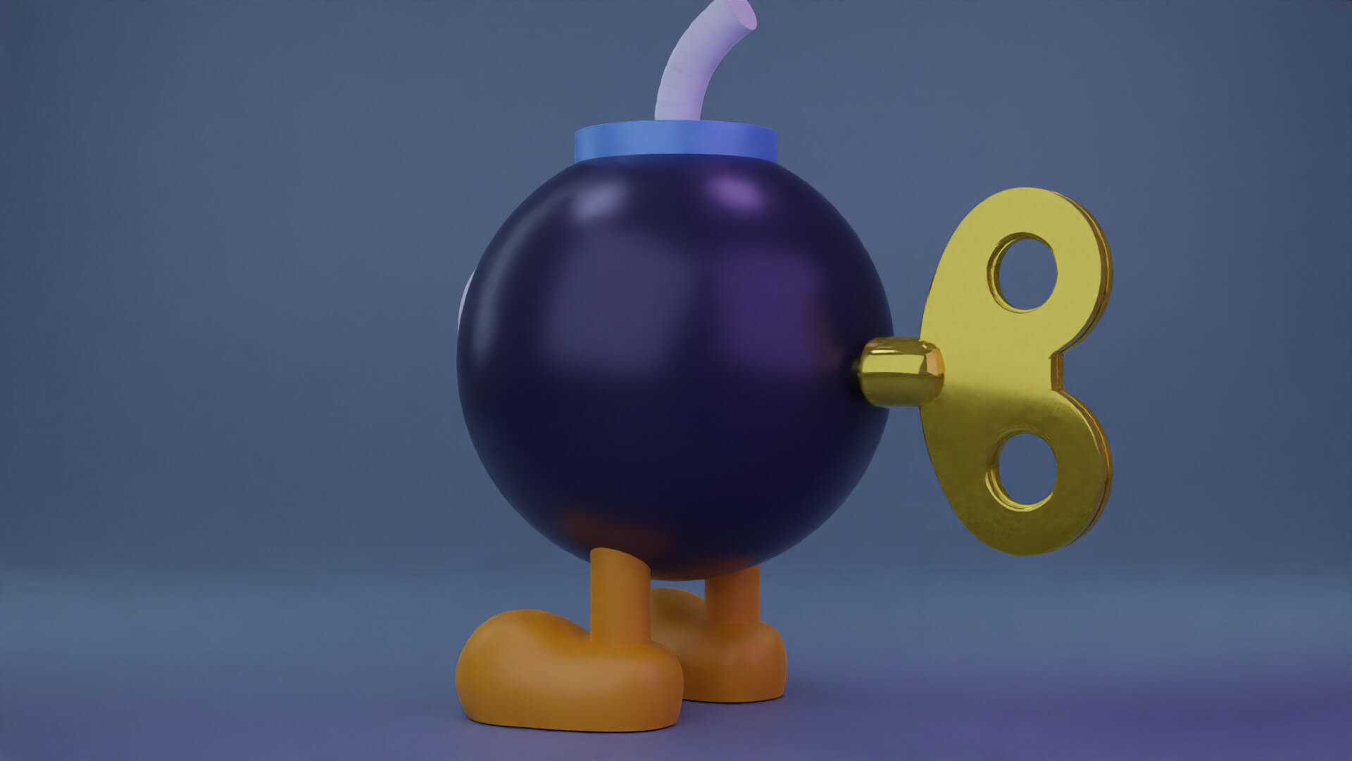 Bob-Omb 3D Model by clickdamn