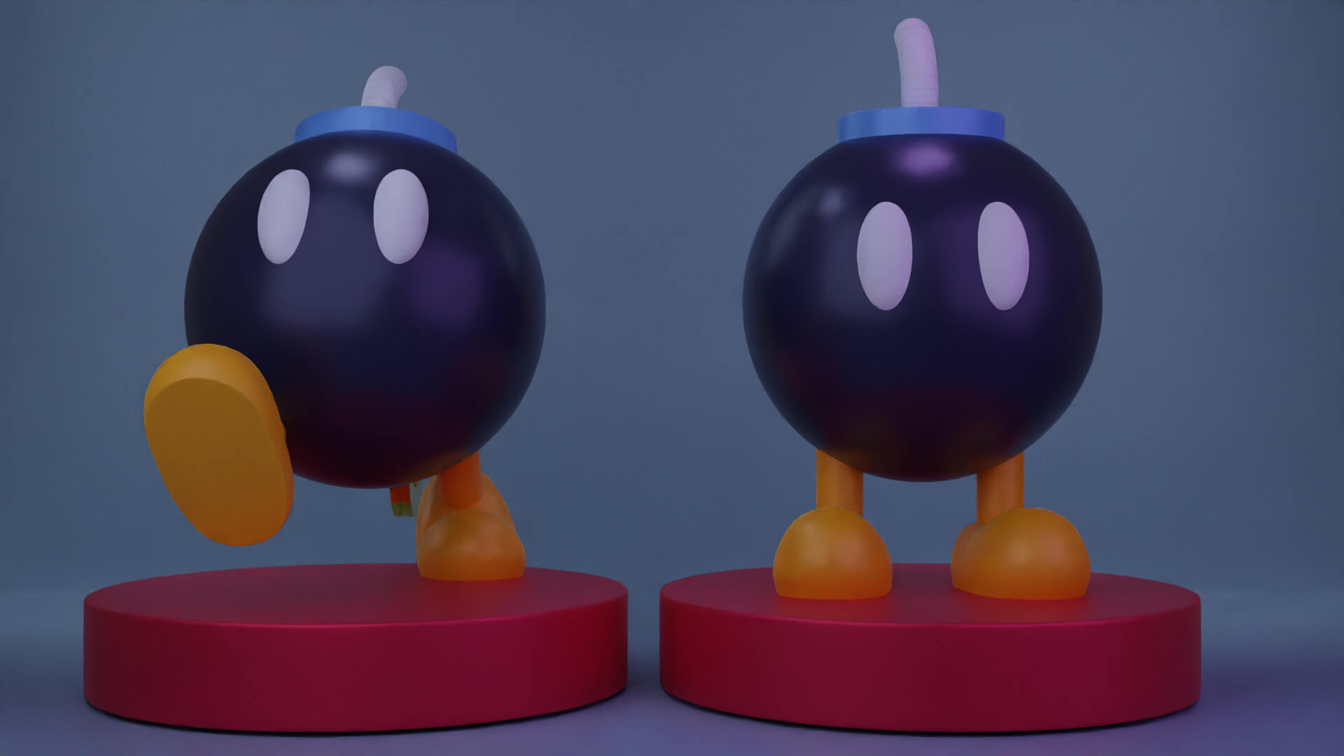 Bob-Omb 3D Model by clickdamn