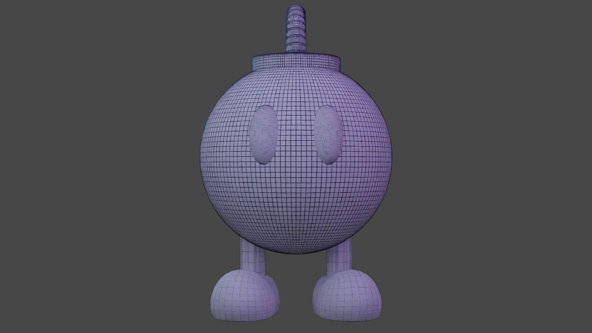 Bob-Omb 3D Model by clickdamn