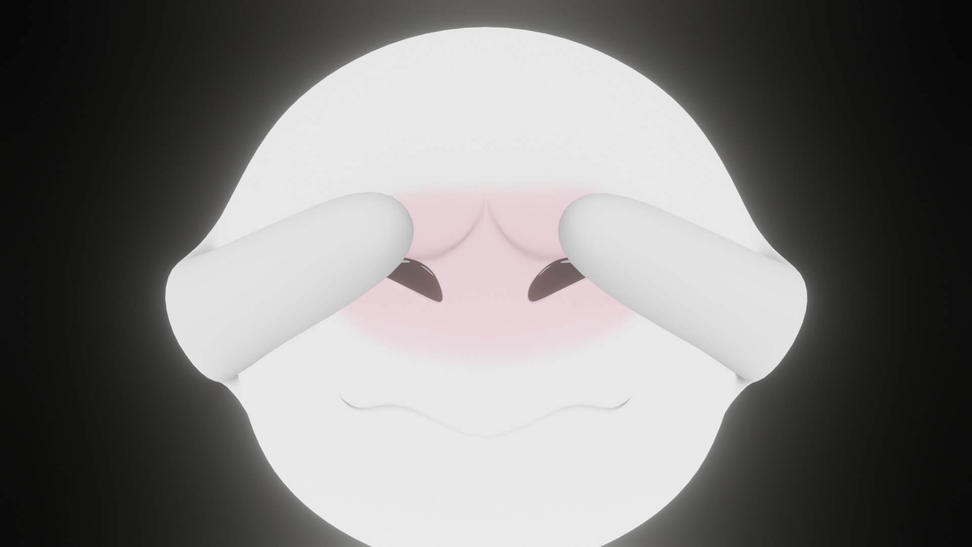 Boo From Mario's Games - 3D Model by clickdamn