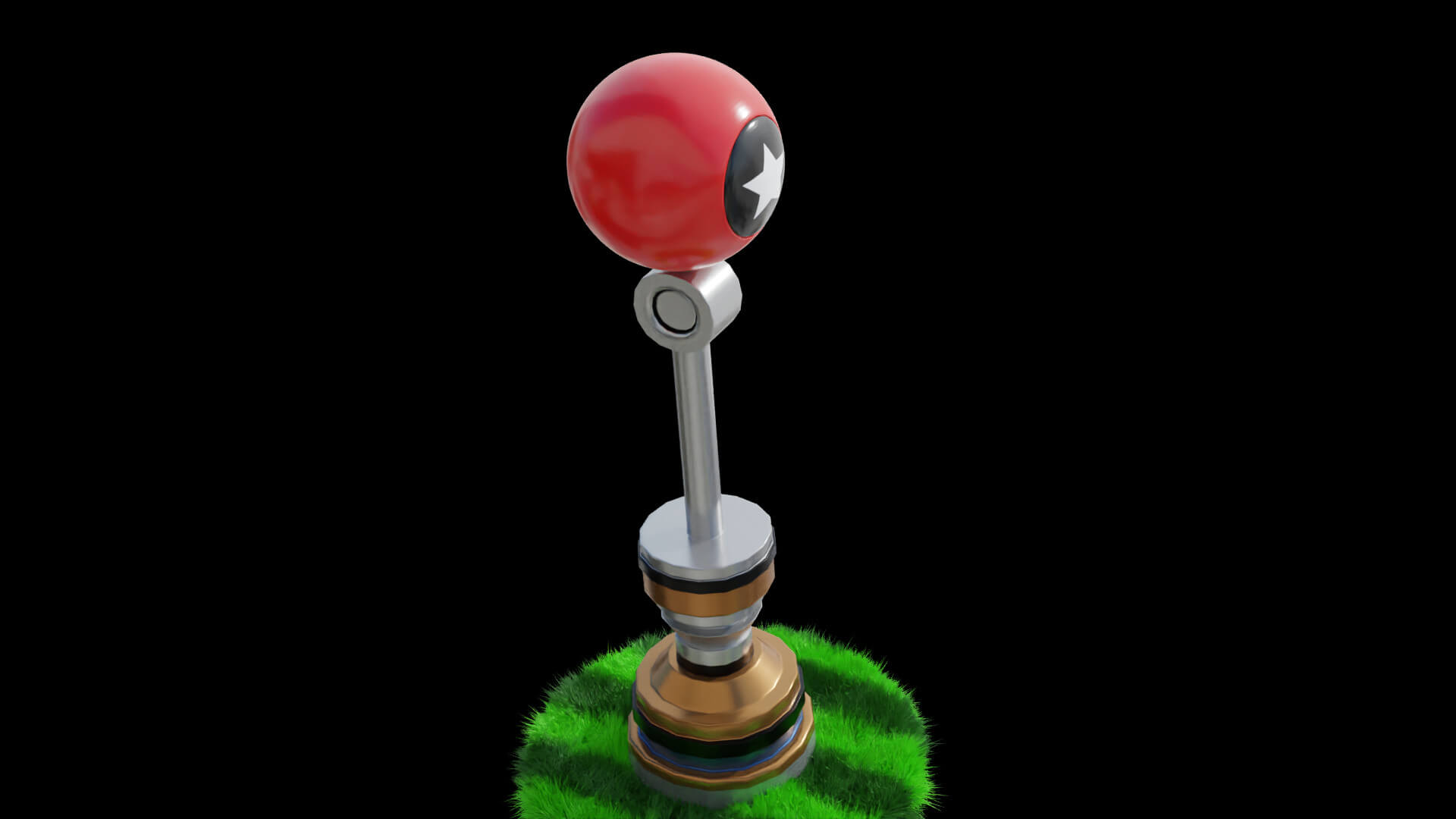Checkpoint From Sonic The Hedgehog - 3D Model by clickdamn