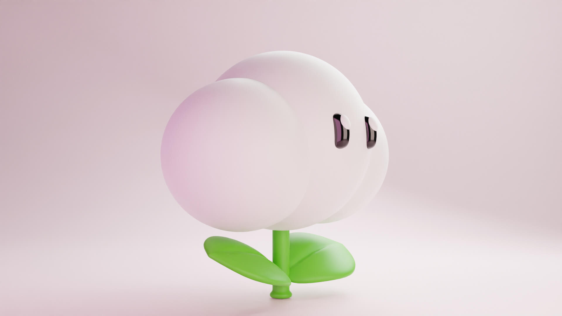 Cloud Flower Mario - Free 3D Model by clickdamn