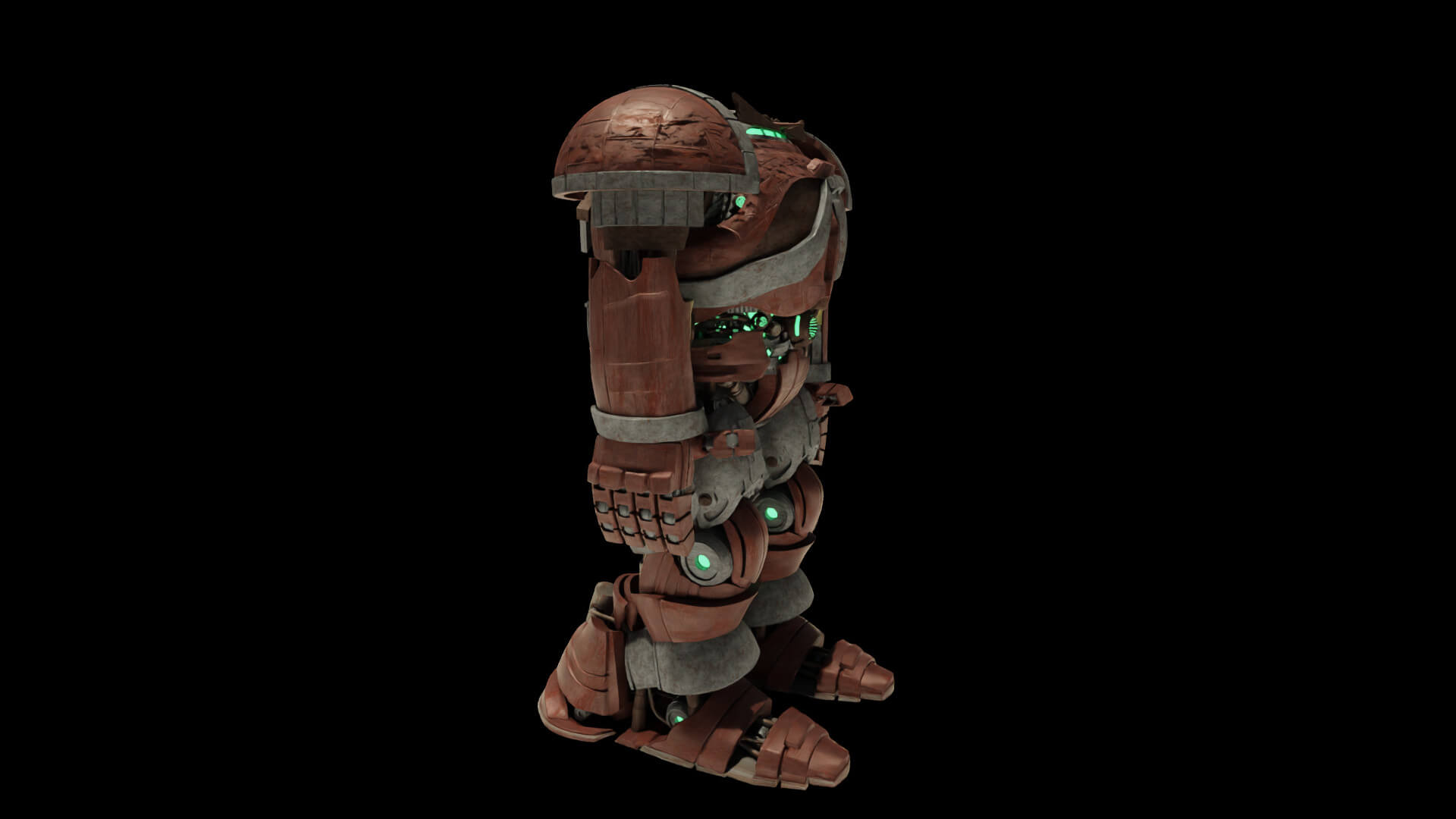 Death Egg Robot - 3D Model by clickdamn