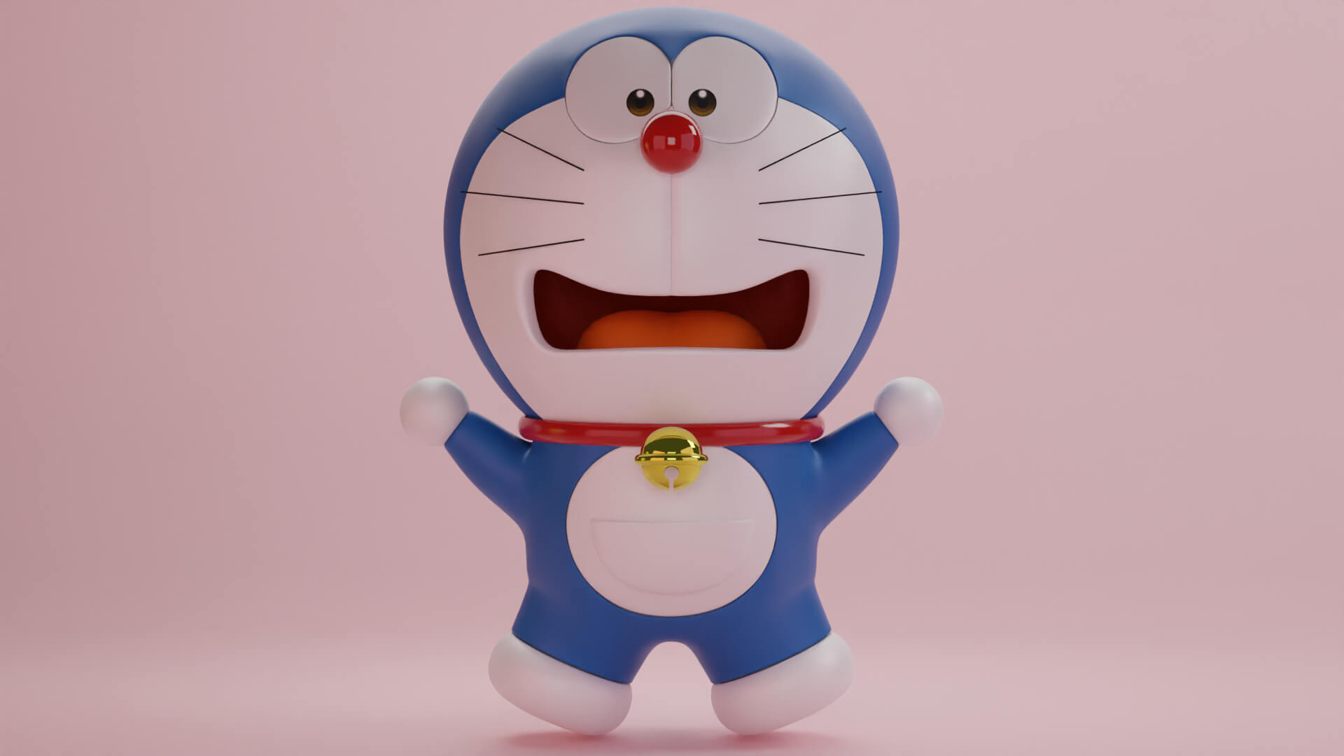 Doraemon and Dorami - 3D Model by clickdamn