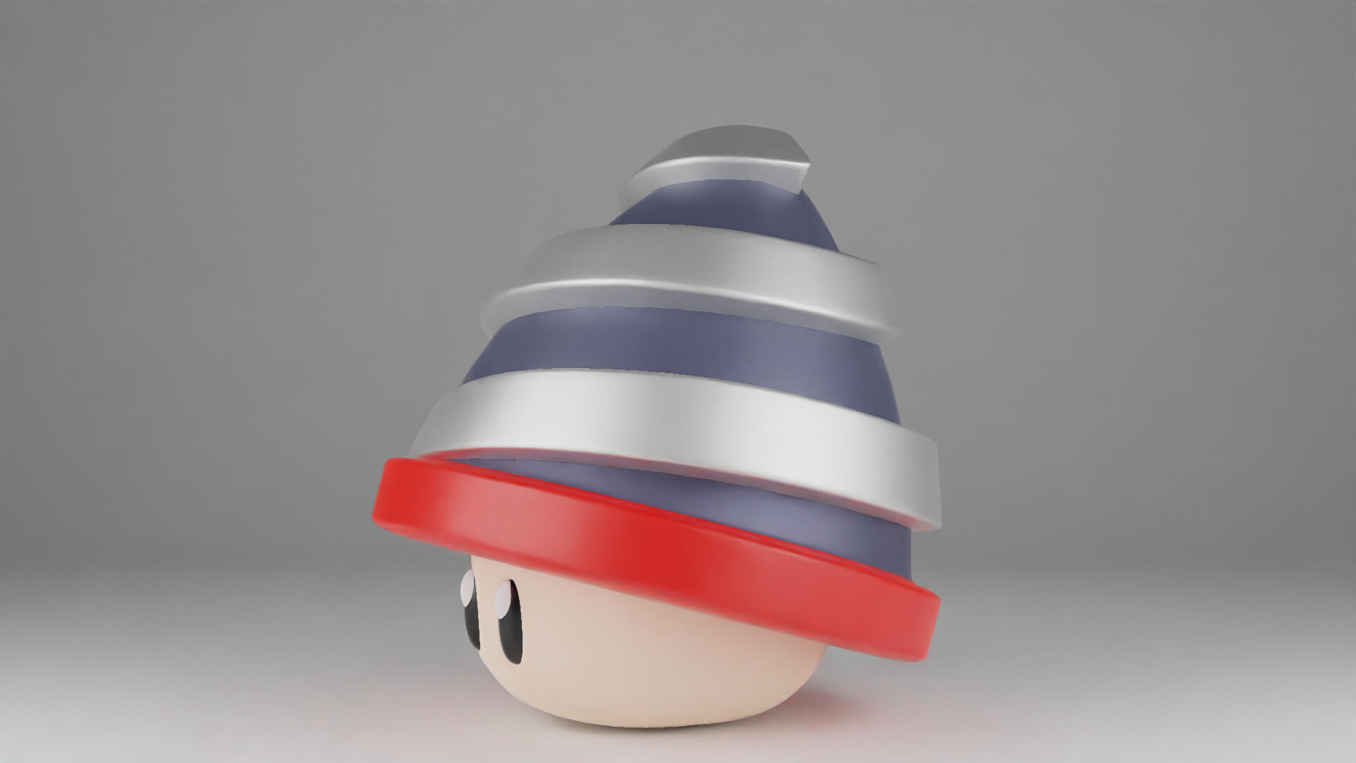 Drill Mushroom Mario - 3D Model by clickdamn