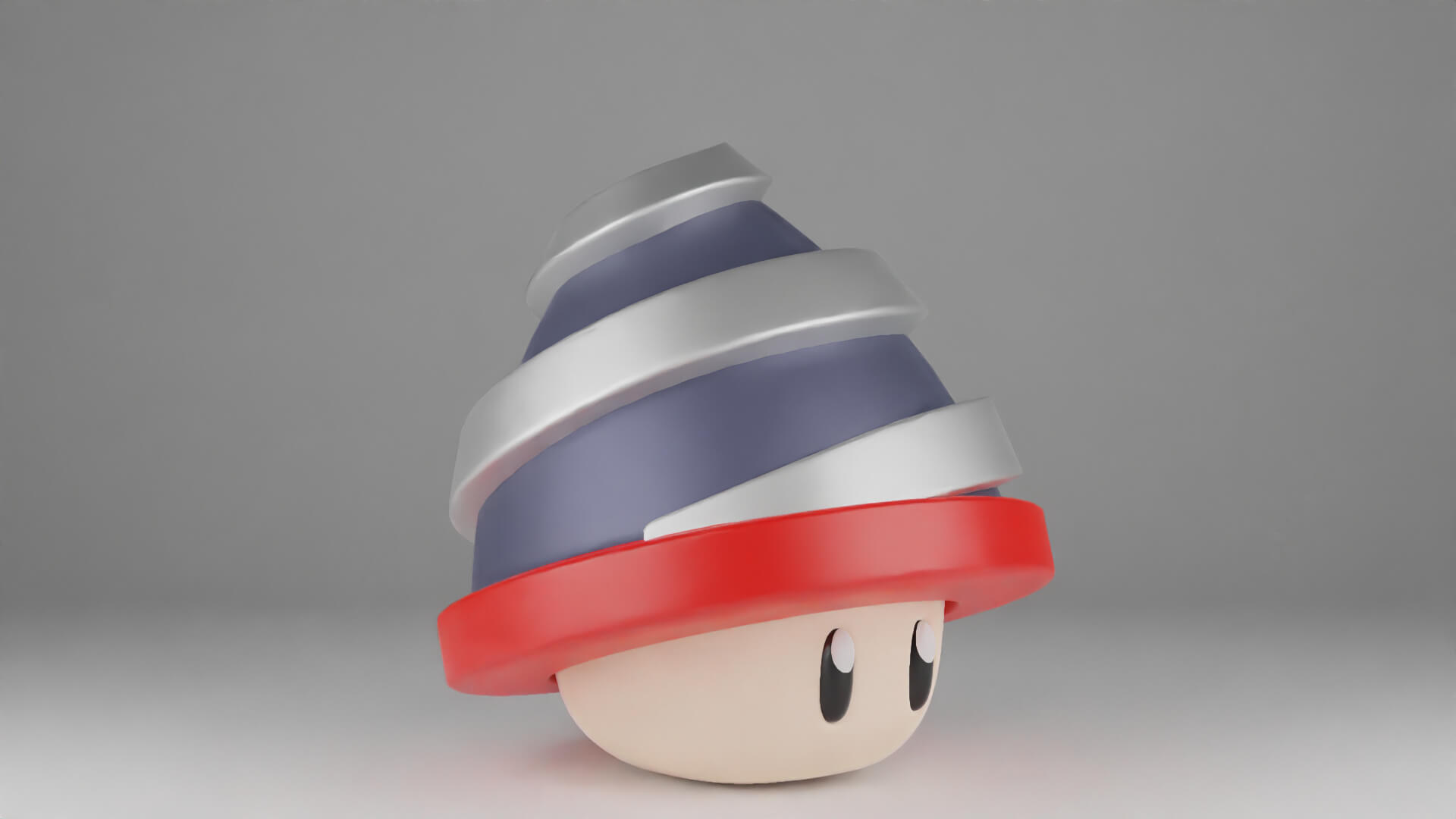 Drill Mushroom Mario - 3D Model by clickdamn