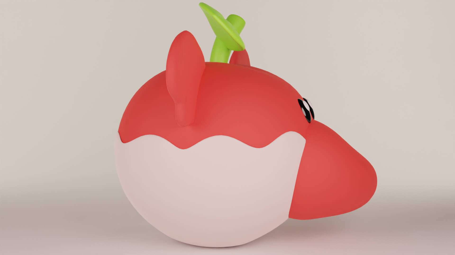 Elephant Apple Super Mario Wonder - 3D Model by clickdamn