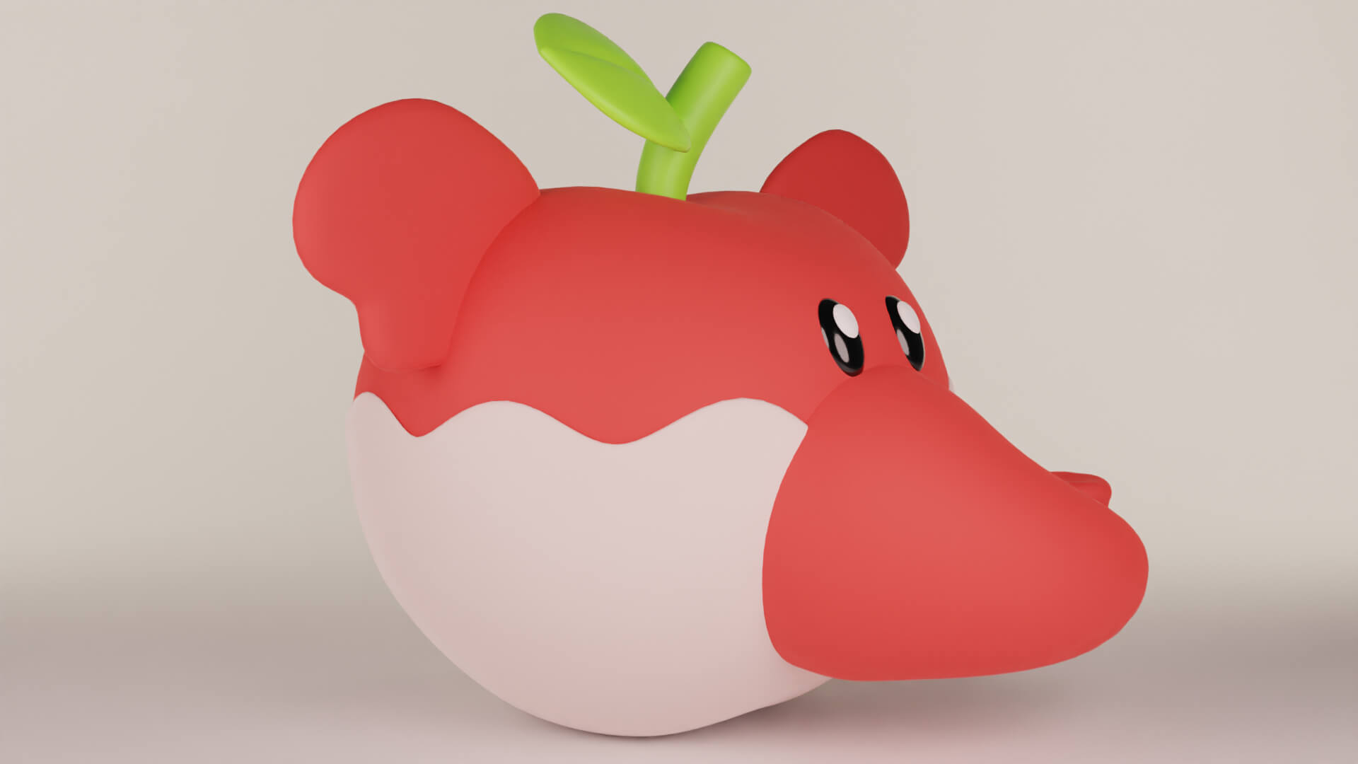 Elephant Apple Super Mario Wonder - 3D Model by clickdamn