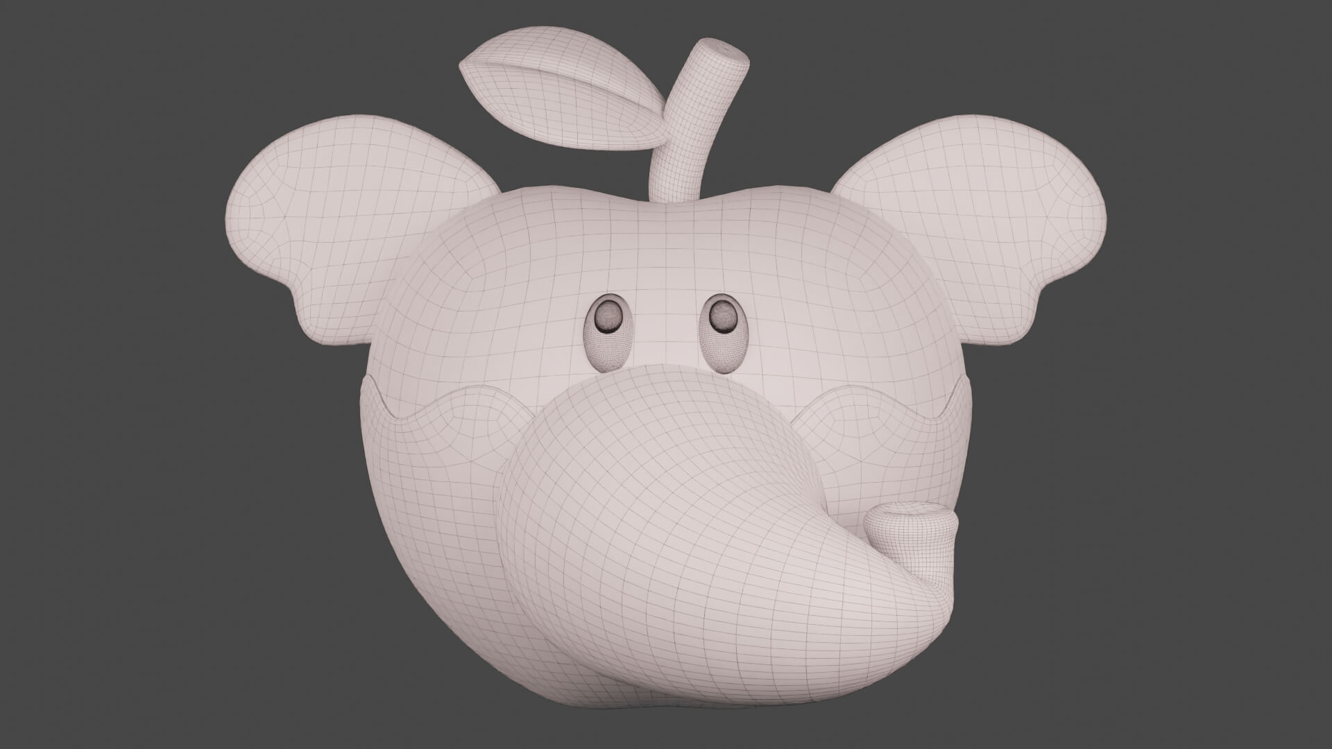 Elephant Apple Super Mario Wonder - 3D Model by clickdamn