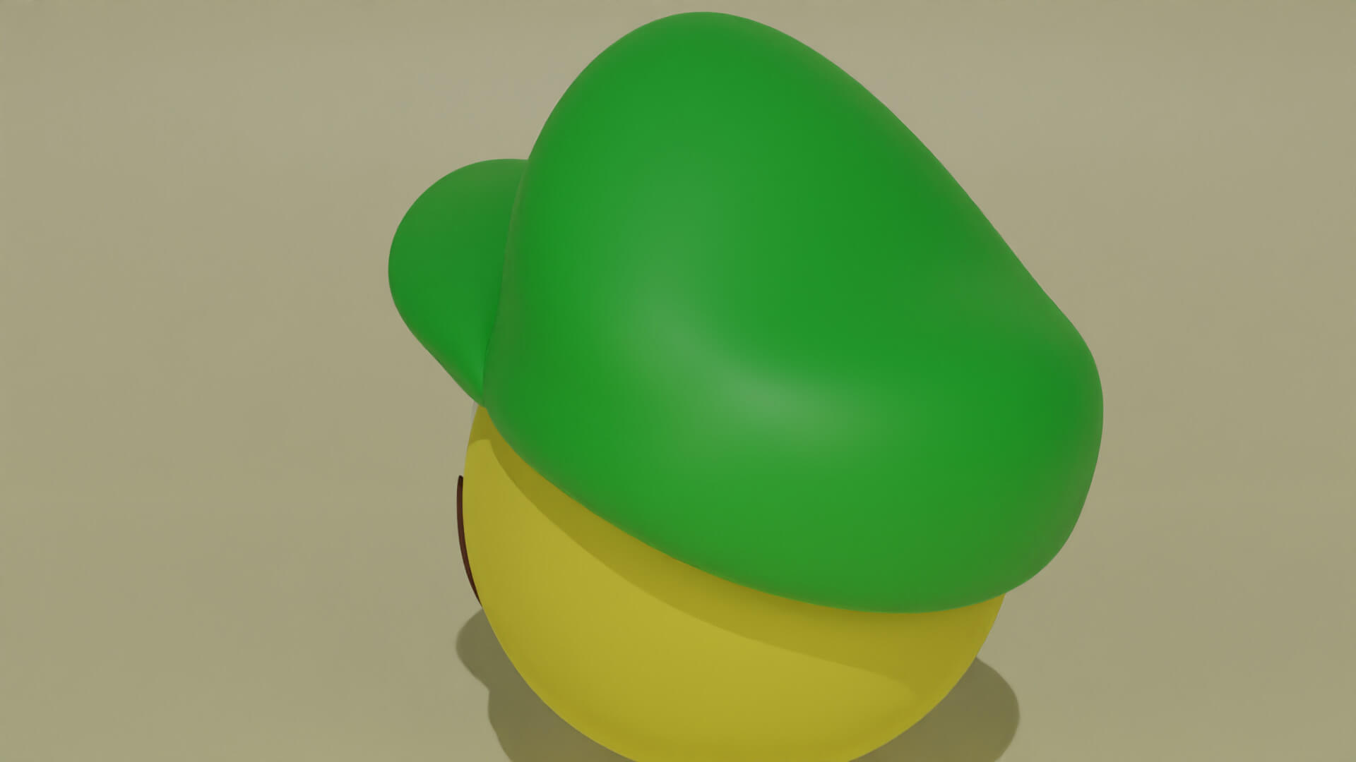 Emoji Luigi From Super Mario - 3D Model by clickdamn