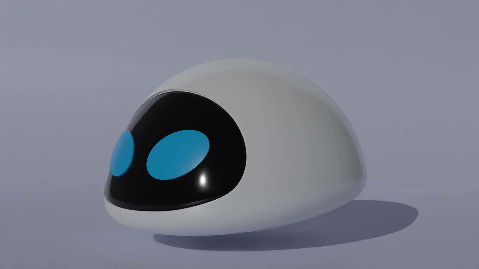 Eva From Walle - Free 3D Model by clickdamn