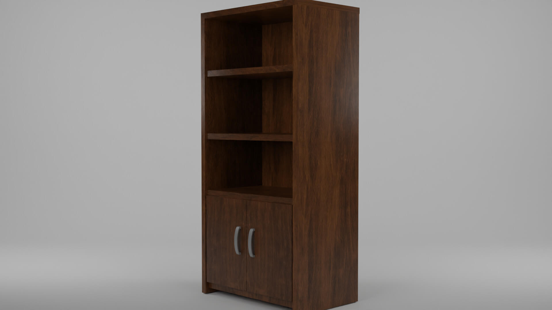 Furniture Bookcase - 3D Model by clickdamn