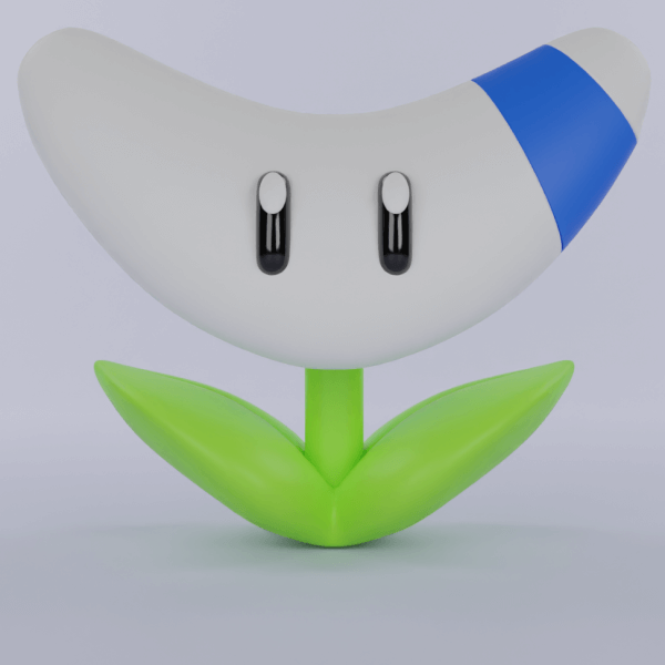 King Boo 3D Render, Digital Art by clickdamn