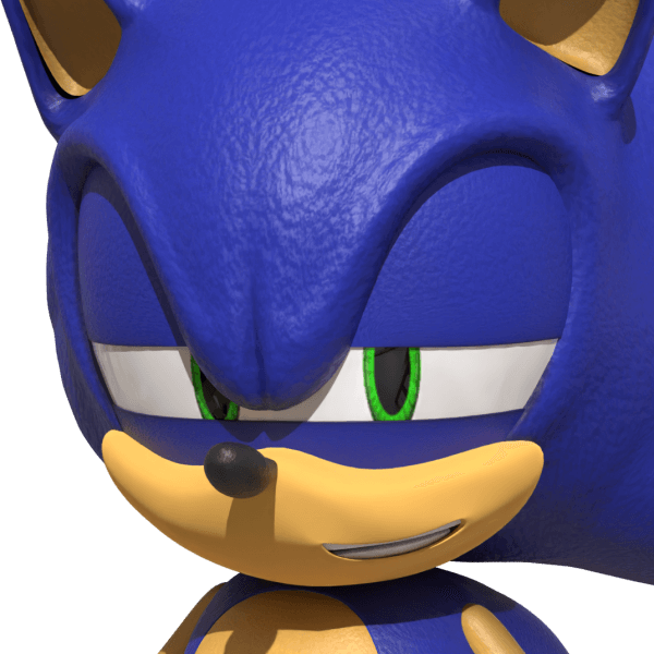 Metal Sonic 3D Render | RenderHub Gallery