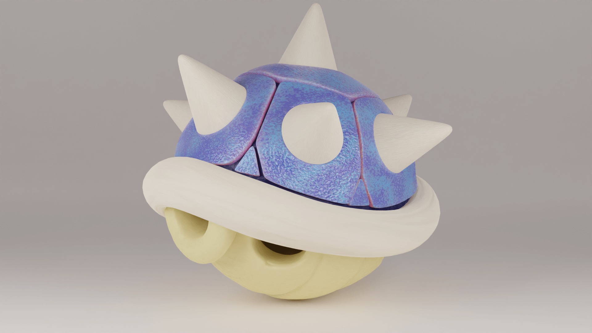 Spiny Shell 3D Render, Digital Art by clickdamn