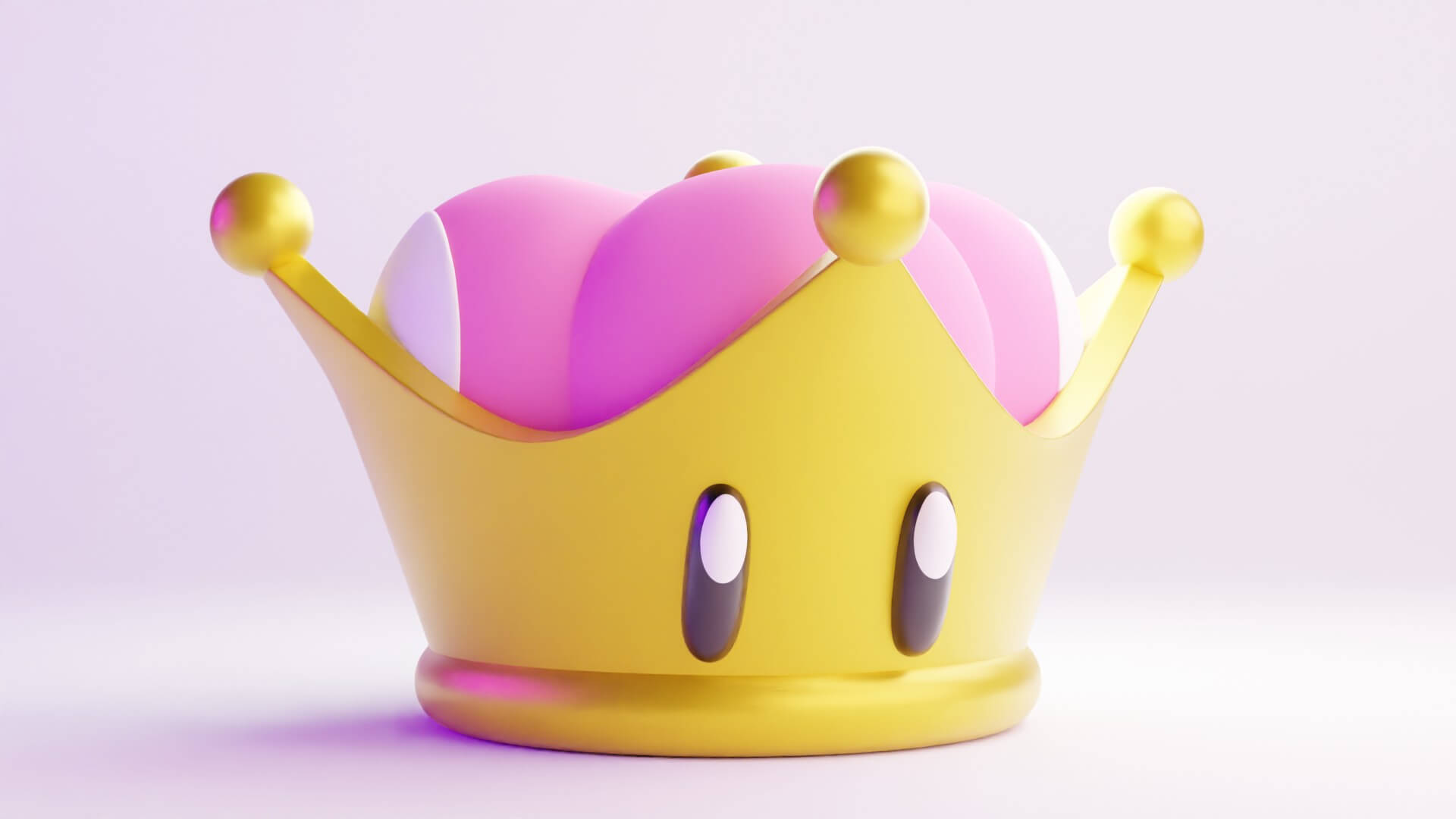 Super Crown 3D Render, Digital Art by clickdamn
