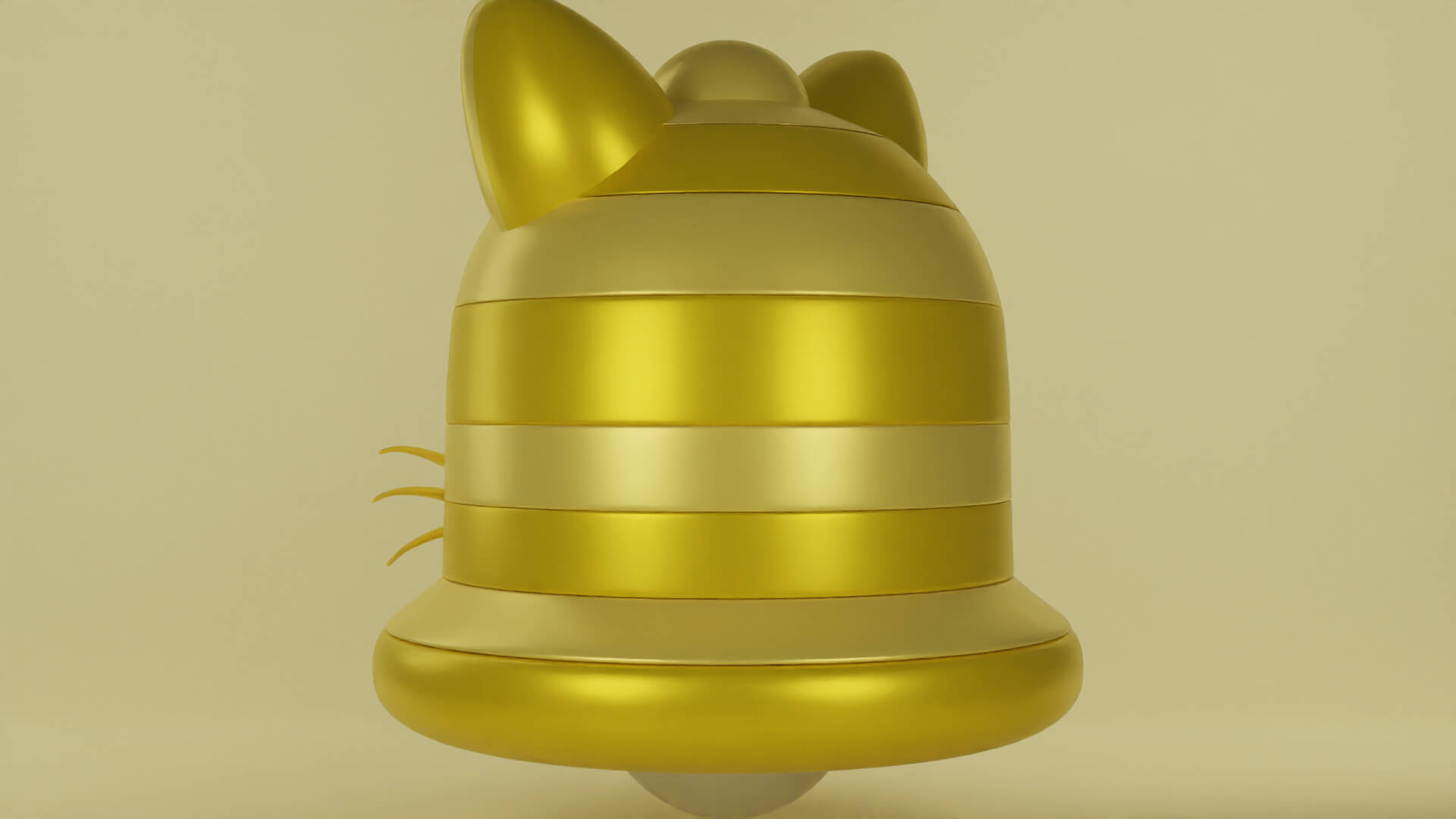 Giga Bell From Mario Games - 3D Model by clickdamn