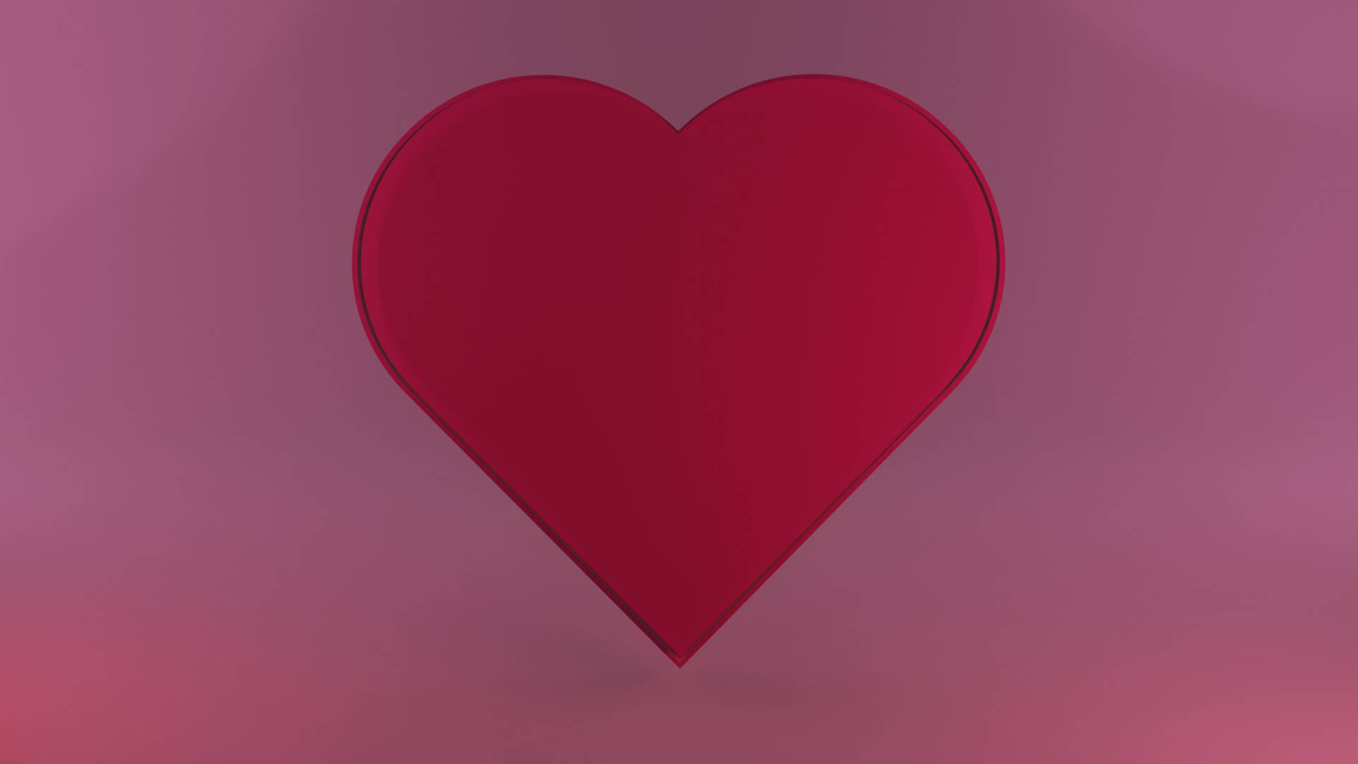 Heart Box (Valentine Gift) - Free 3D Model by clickdamn