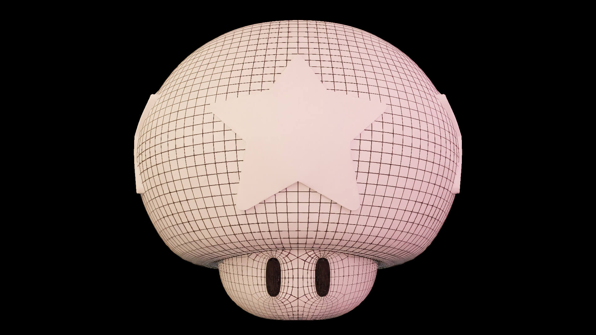 Life Mushroom From Mario's Games - 3D Model by clickdamn