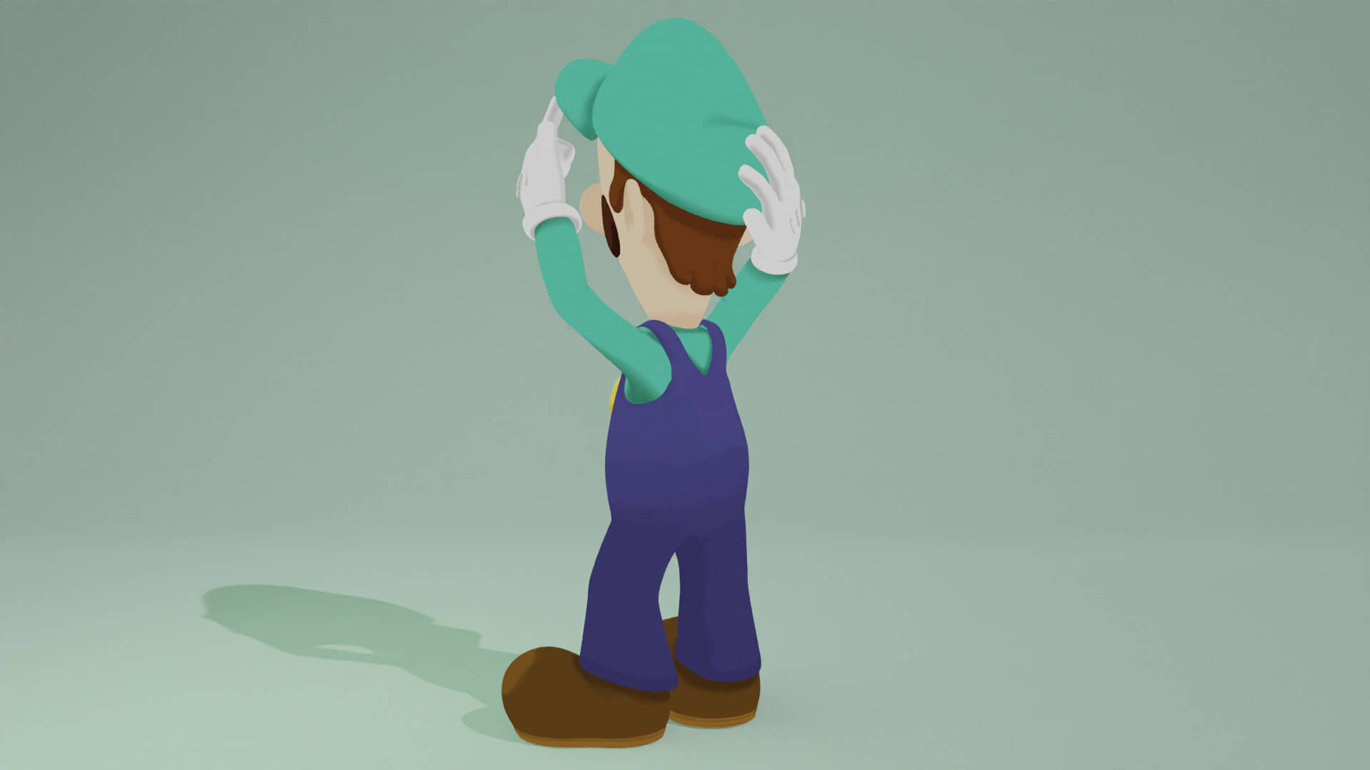 Luigi From The Mario and Luigi Games - 3D Model by clickdamn